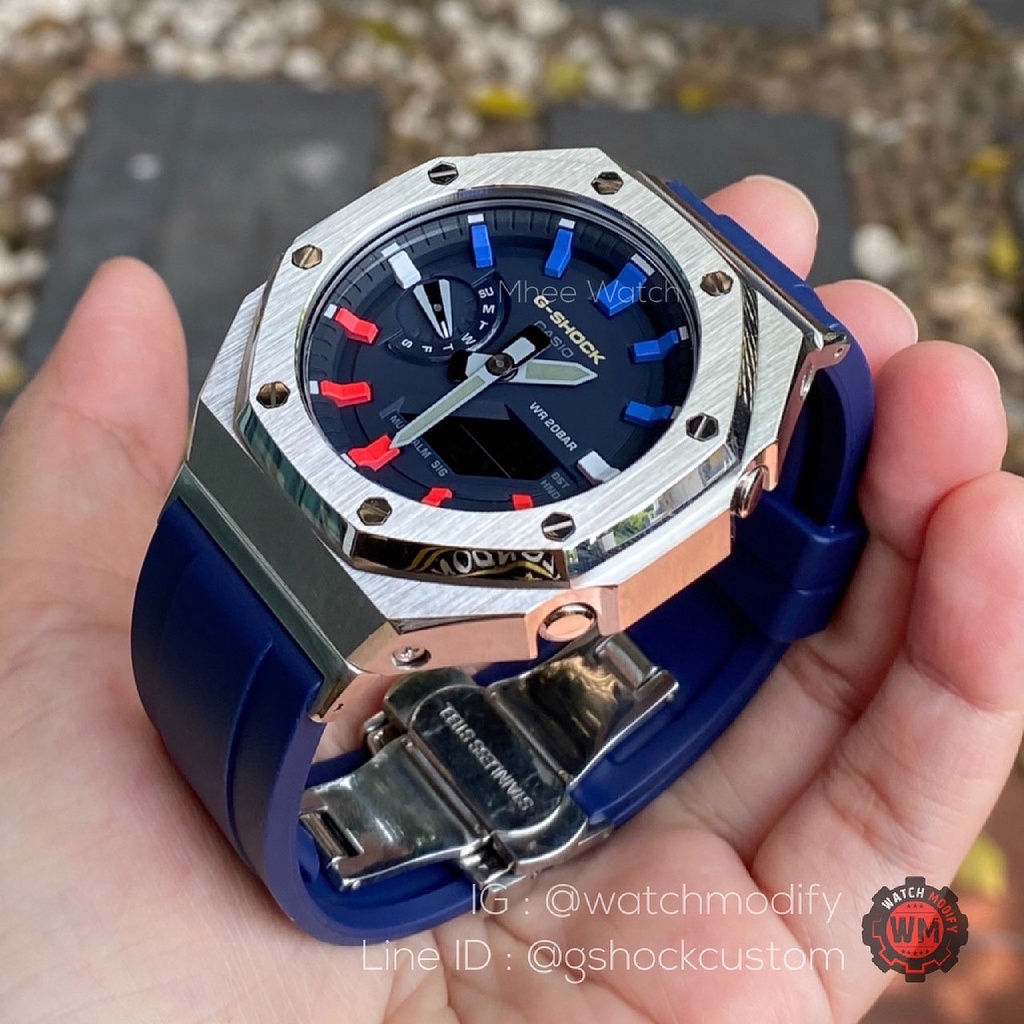 G-Shock AP Pepsi Blue Rubber Gen2 | Shopee Thailand