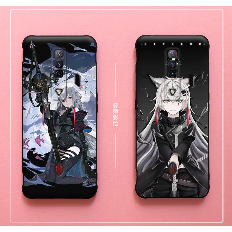 เคสป้องกันโทรศัพท์มือถือ ลาย Arknights Skati สําหรับ Nubia neo 5G Red ...