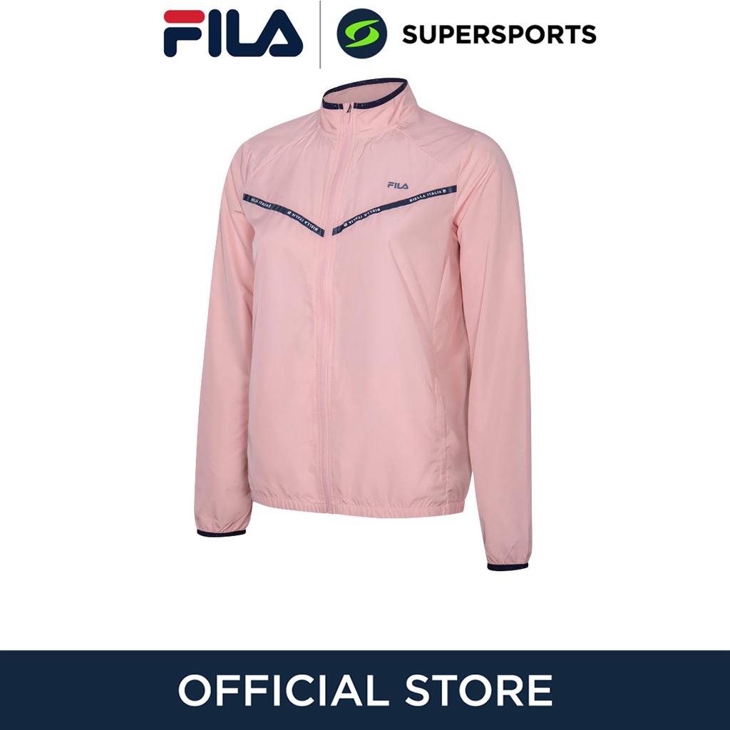 FILA Sportive เสื้อแจ็คเก็ตออกกำลังกายผู้หญิง | Shopee Thailand