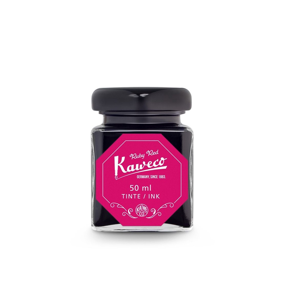 KAWECO - INK BOTTLE RUBY RED 50 ML ### | Shopee Thailand