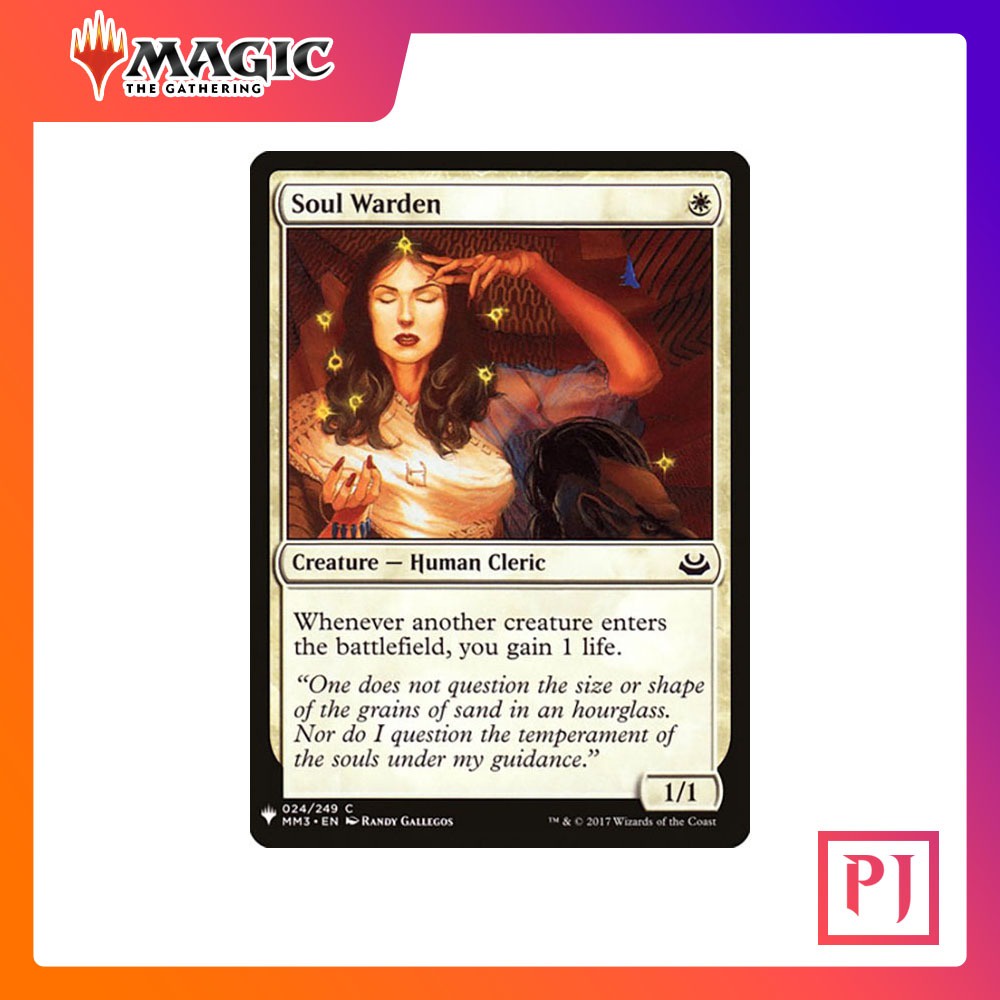 [MTG] Soul Warden [MB1] [WHITE] [COMMON] [NORMAL] [ENG] (การ์ดเมจิค ...