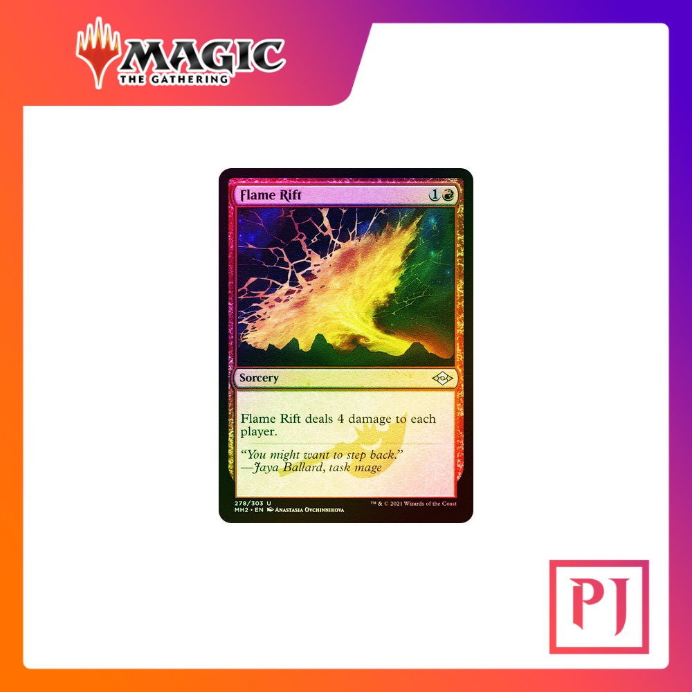 [MTG] Flame Rift (Foil Etched) [MH2] [RED] [UNCOM] [FOIL] [ENG] (การ์ด ...
