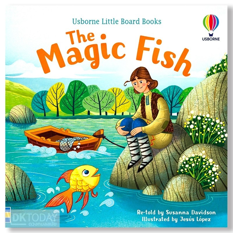 USBORNE LITTLE BOARD BOOKS:THE MAGIC FISH (AGE2+) | Shopee Thailand