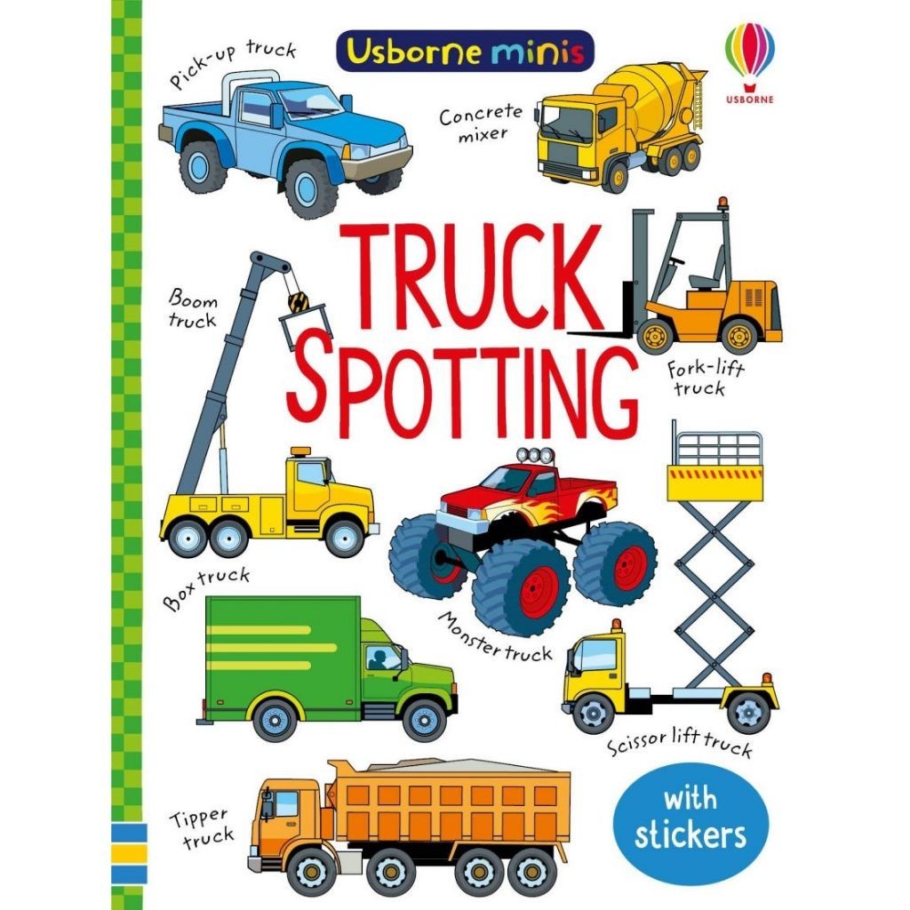 DKTODAY หนังสือ USBORNE MINI BOOKS TRUCK SPOTTING (AGE 6+) | Shopee ...