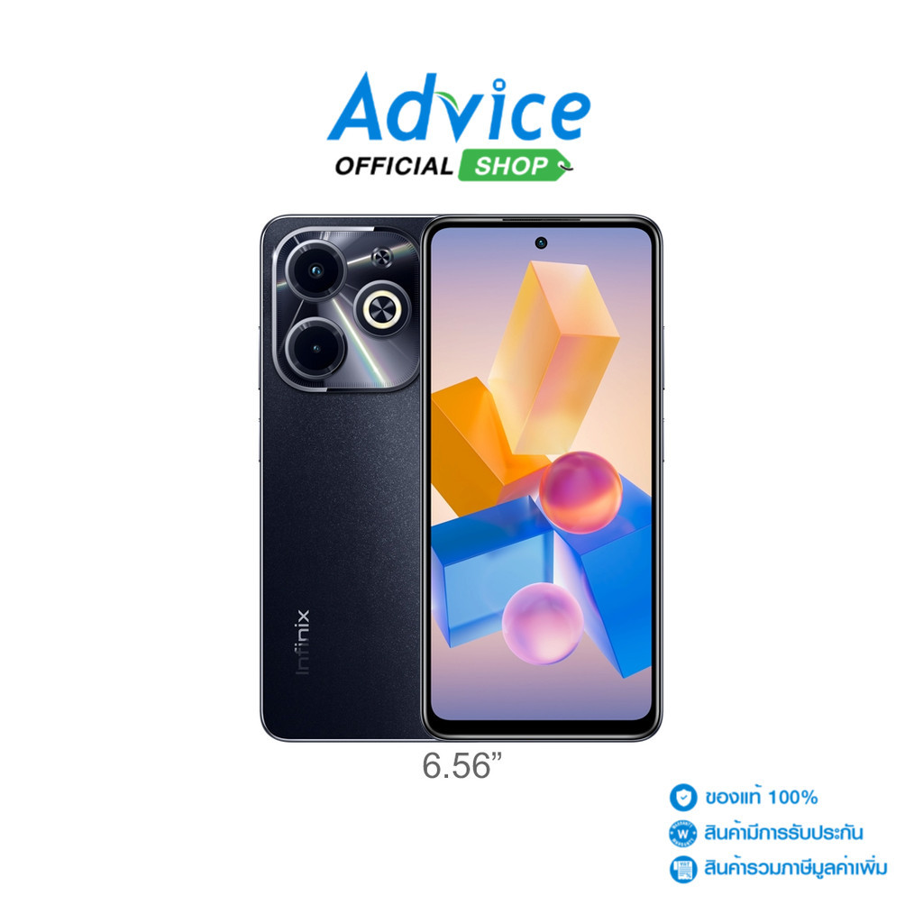 INFINIX HOT 40i (8+128,X6528) Starlit Black - A0157049 | Shopee Thailand