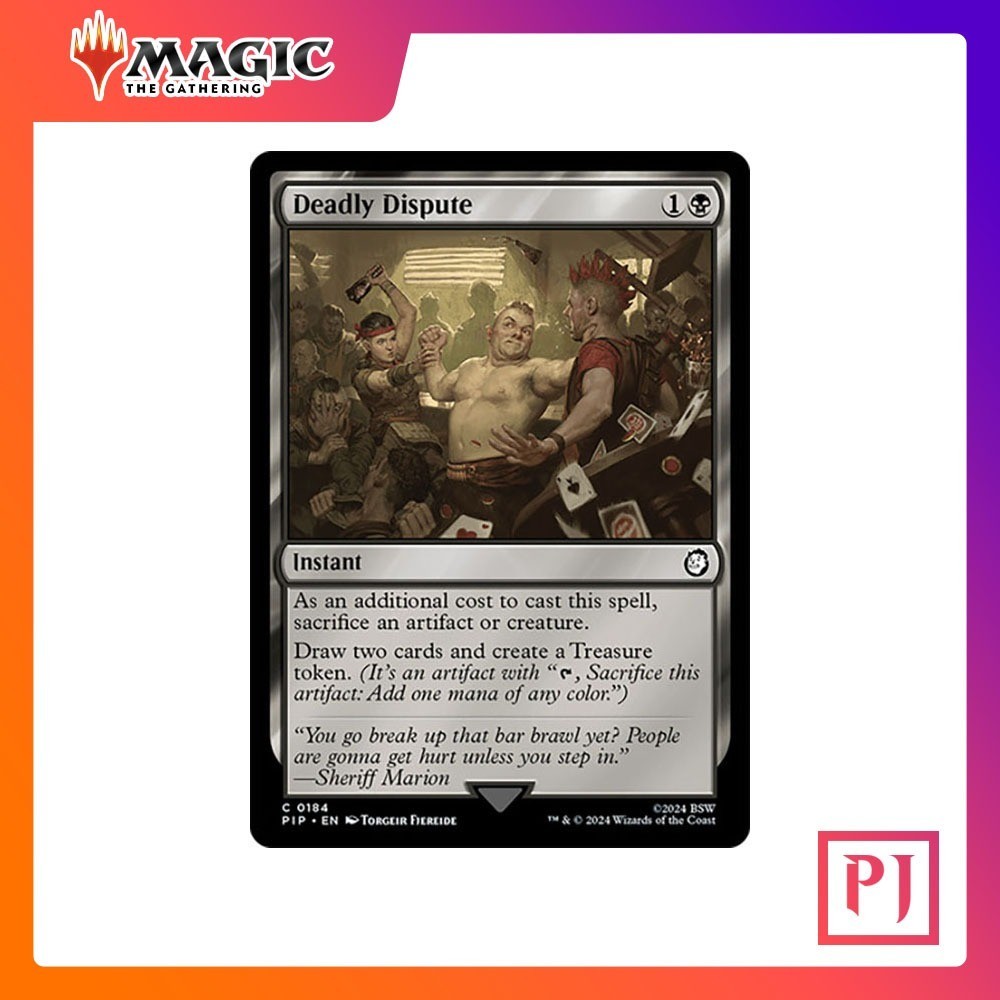 [MTG] Deadly Dispute - Fallout Commander [PIP] [BLACK] [COMMON] [NORMAL ...