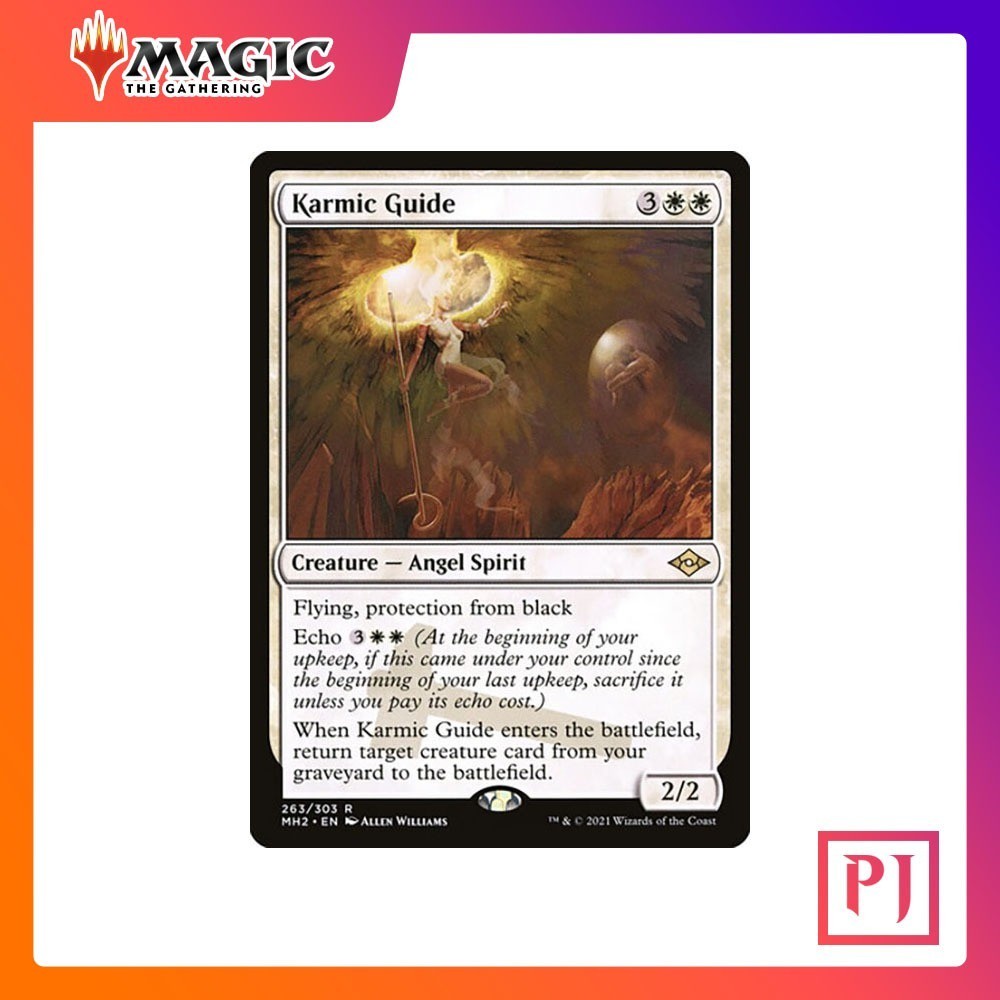 [MTG] Karmic Guide [MH2] [WHITE] [RARE] [NORMAL] [ENG] (การ์ดเมจิค ...