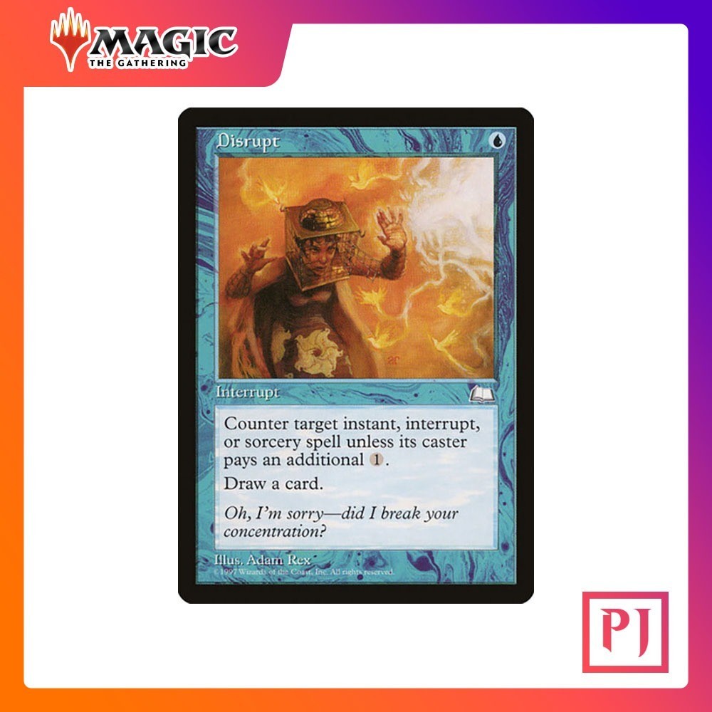 [MTG] Disrupt [WTH] [BLUE] [COMMON] [NORMAL] [ENG] (การ์ดเมจิค / Magic ...