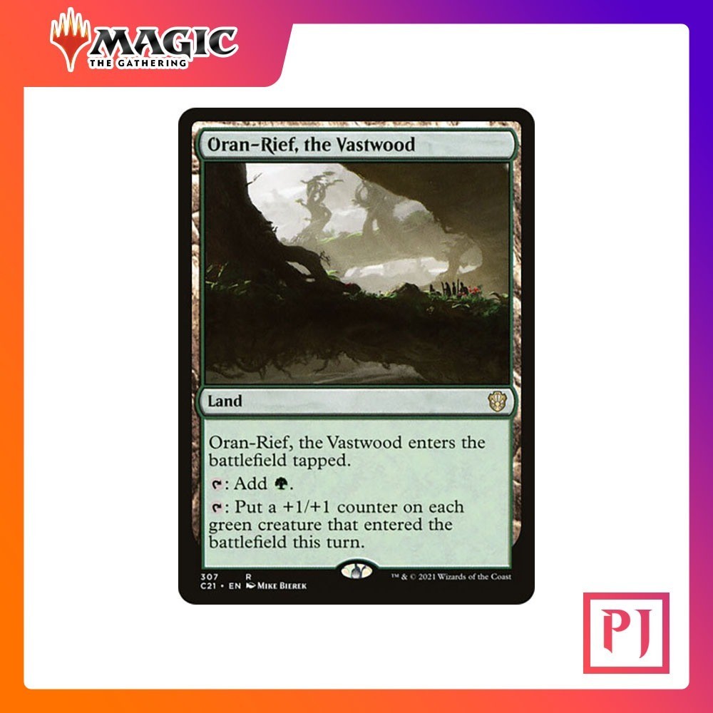 [MTG] Oran-Rief, the Vastwood [C21] [LAND] [RARE] [NORMAL] [ENG] (การ์ด ...