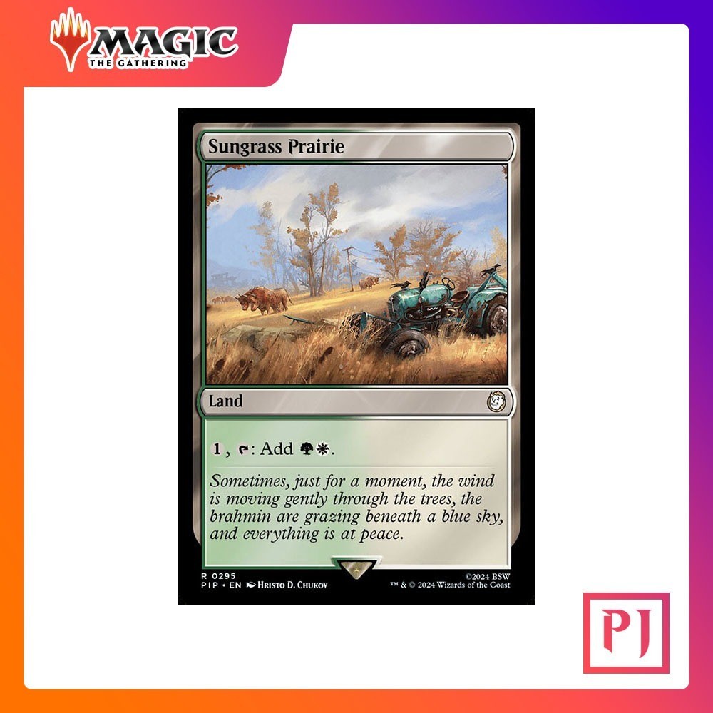 [MTG] Sungrass Prairie - Fallout Commander [PIP] [LAND] [RARE] [NORMAL ...