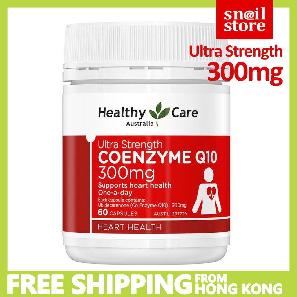 Healthy Care 【300mg】ultra strength CoEnzyme Q10 300mg (60 capsules ...