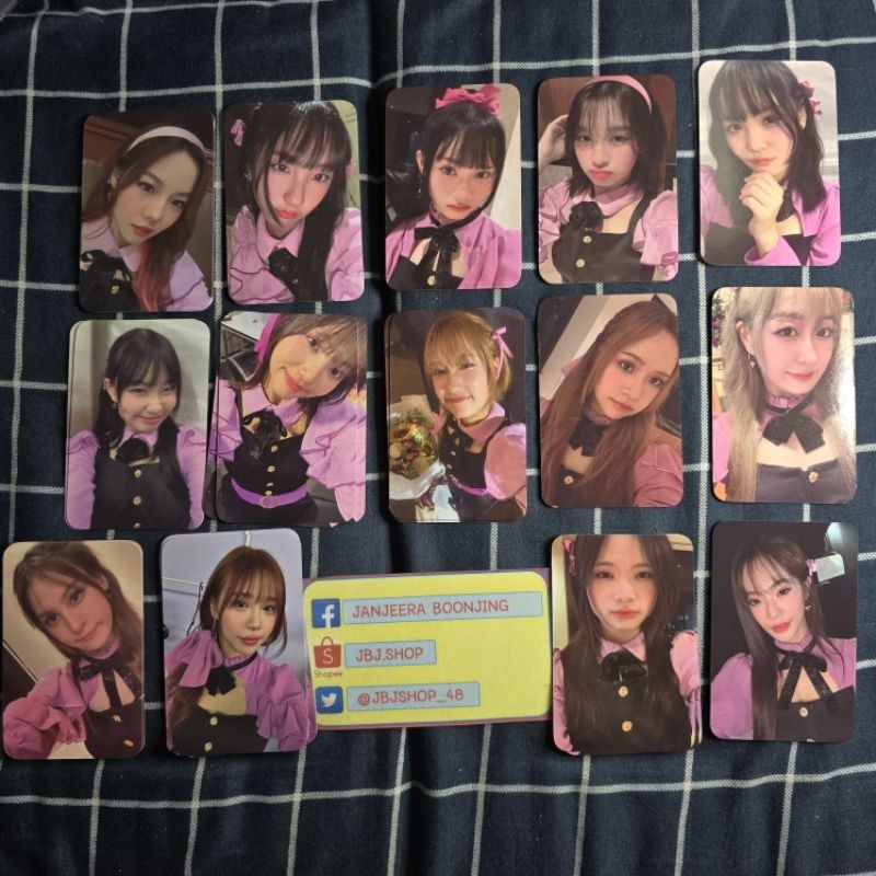 Selfie Card V.1 Pink Ver Kiss Me BNK48 CGM48 ซัทจัง เอมมี่ ปาล์มมี่ แจ ...