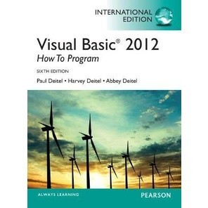 Chulabook|22|หนังสือ|VISUAL BASIC 2012: HOW TO PROGRAM (IE) | Shopee ...