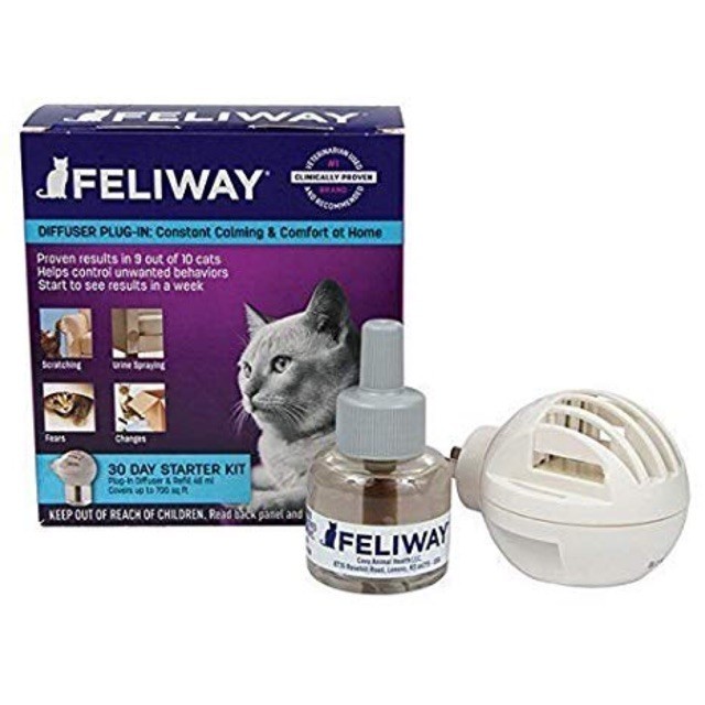 Feliway เฟลิเวย์ แบบเสียบปลั๊ก plug-in diffuser ขนาด 48 มล. ฟีโรโมนแห่ง ...