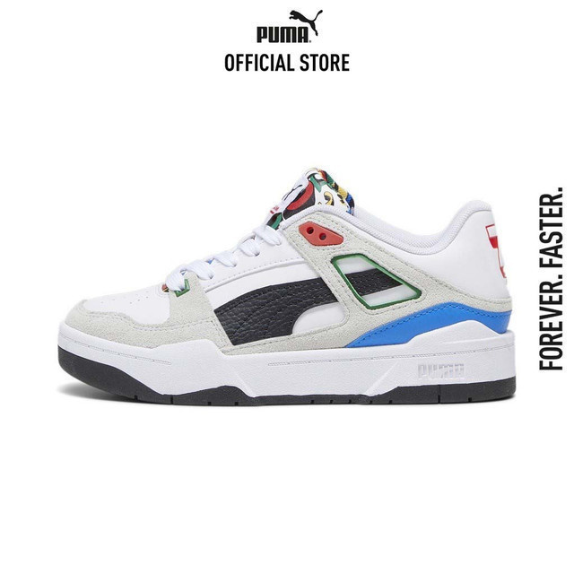 PUMA KIDS - รองเท้าผ้าใบ Slipstream Trash Talk Youth สีขาว - 39435701 ...