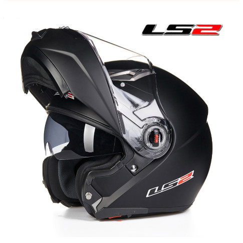Original LS2 FF370 Flip Up Motorcycle Helmet Modular Man Women With ...