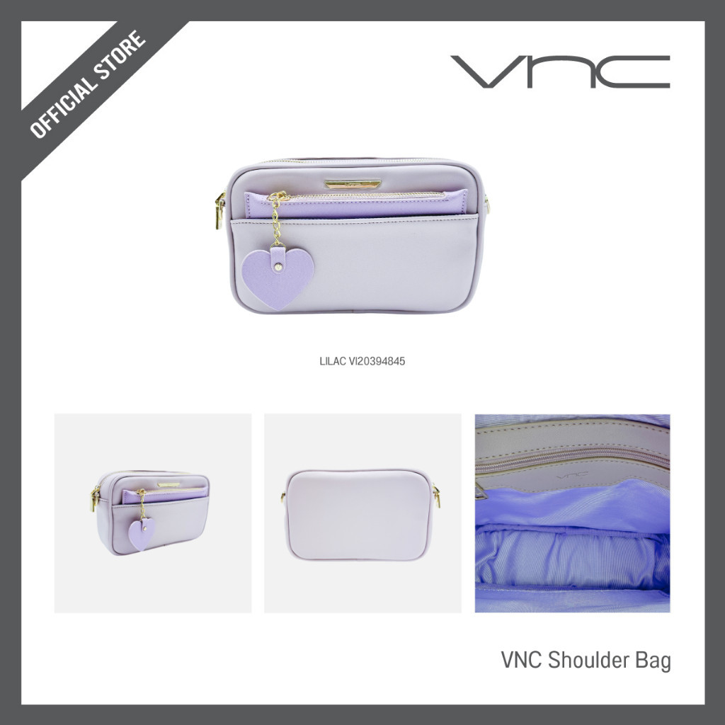 VNC กระเป๋า SHOULDER BAG สี LILAC | Shopee Thailand