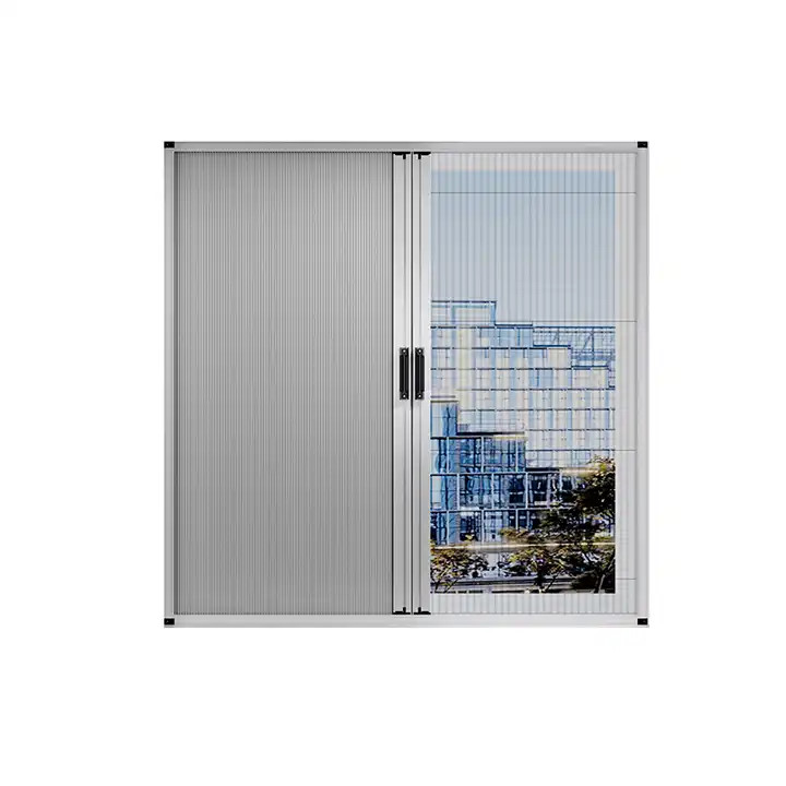 Blind screen dual honeycomb blinds and pleated screen mesh dual ...