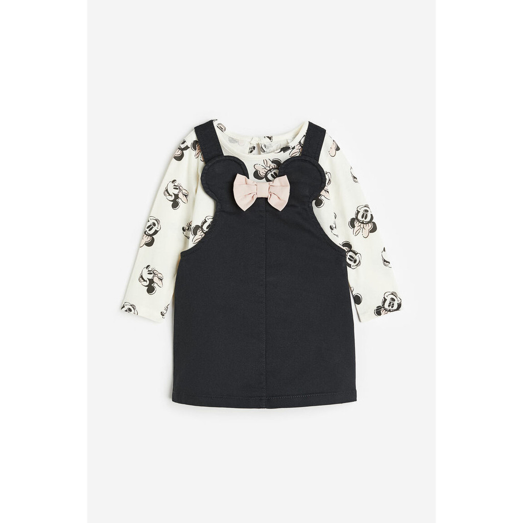 H&M Girl 2-piece top and dress set 1136223_5 | Shopee Thailand