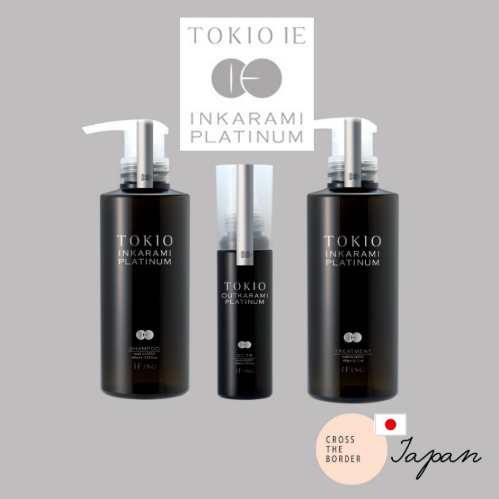 TOKIO IE โตเกียวอิเอะ Inkarami Platinum แชมพู (400ml/700ml) ทรีตเมนต์ (400g/700g) ออยล์ทรีตเมนต์ ...