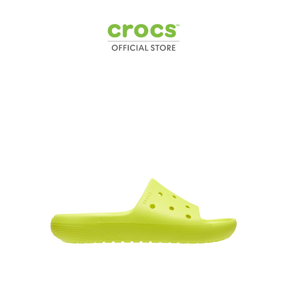 CROCS รองเท้าแตะผู้ใหญ่ CLASSIC CROCS SLIDE รุ่น 20940176M - ACIDITY ...