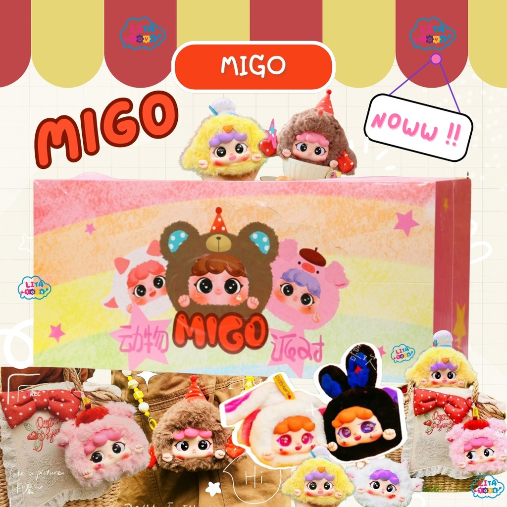 [พร้อมส่ง] ~ Migo Animal Party V.1 , V.2 ของแท้ 💯 ส่งจากไทย | Shopee ...