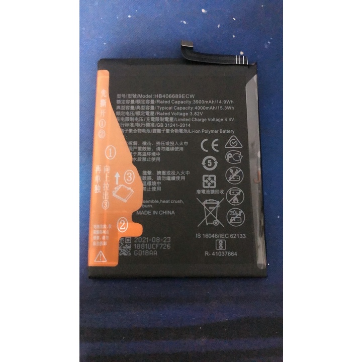 แบตเตอรี่ทดแทน HB406689ECW สำหรับ Huawei Y9 2019บอร์ดไฟฟ้า JKM-LX1 LX2 ...
