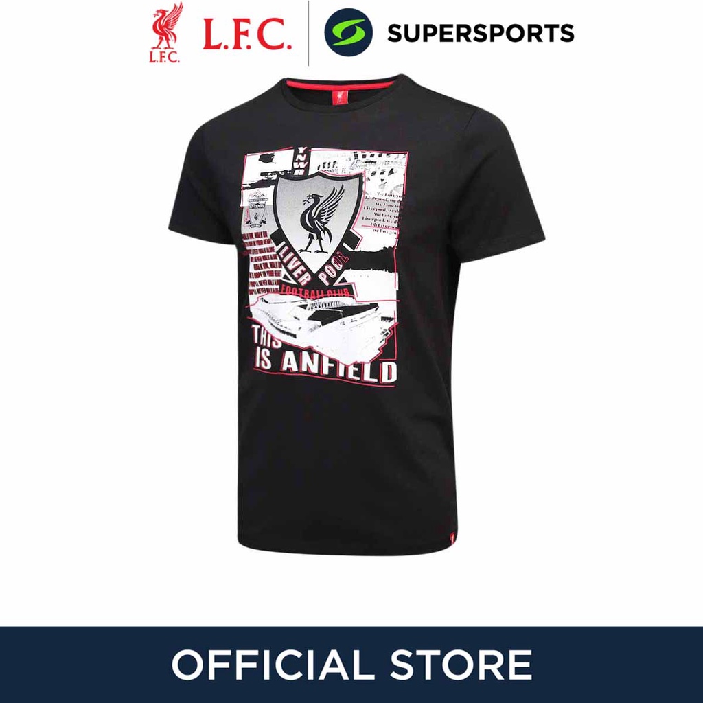 LIVERPOOL FOOTBALL CLUB Anfield Crest เสื้อยืดผู้ชาย | Shopee Thailand