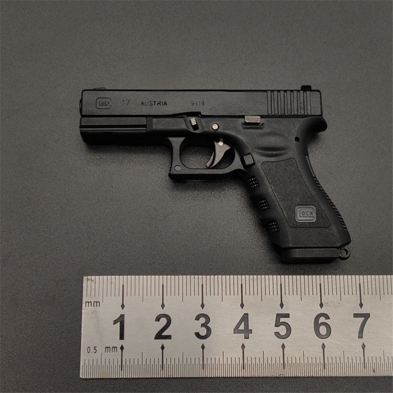 1:3 GLOCK Shell Eject พวงกุญแจโลหะรุ่นของเล่นปืน Miniature Alloy Pistol ...