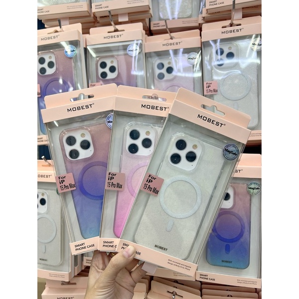 เคส กากเพชร ชาร์จแม่เหล็ก New Case MOBEST Mag ชาร์จแม่เหล็ก Repair TPU ...