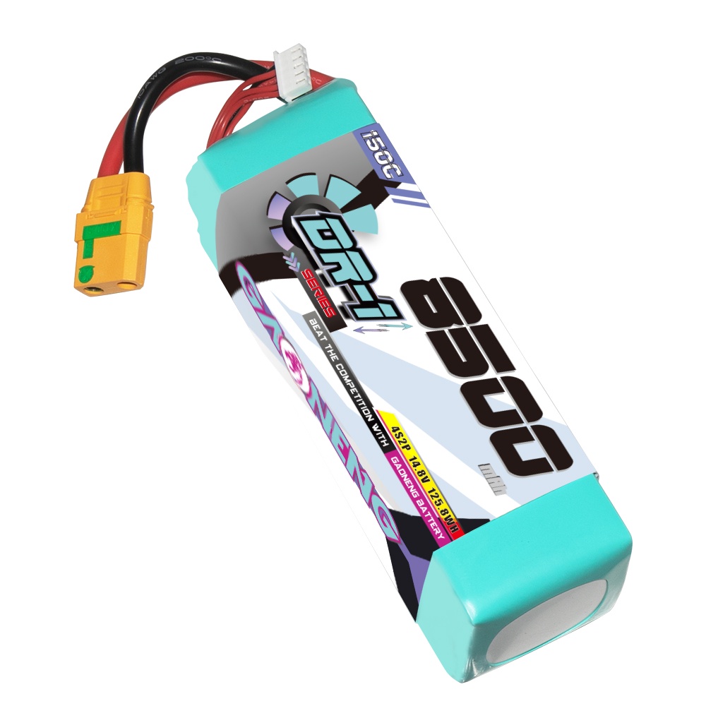 GAONENG GNB DR-1 Series 8500mAh 4S 14.8V 150C XT90S RC LiPo Battery RC Car Boat Electric RC ...