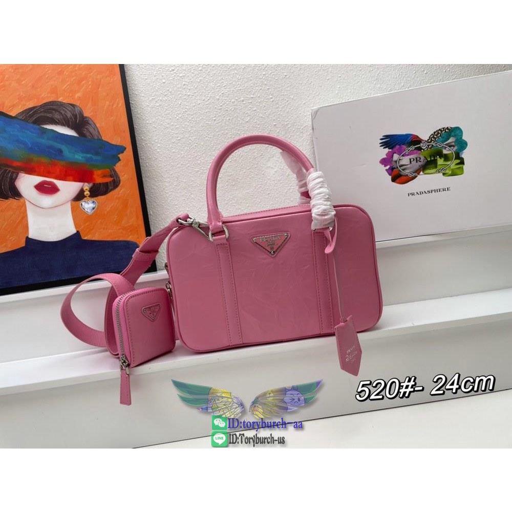 PD 1BH520 mini boston shopper handbag tiny weekender duffle tote with ...