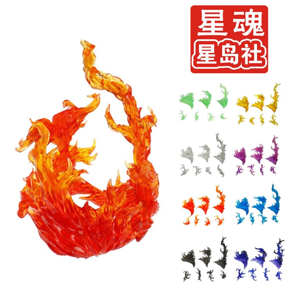 244 Tamashii Flame Impact Effect Model Kamen Rider SHF Action Figure ...