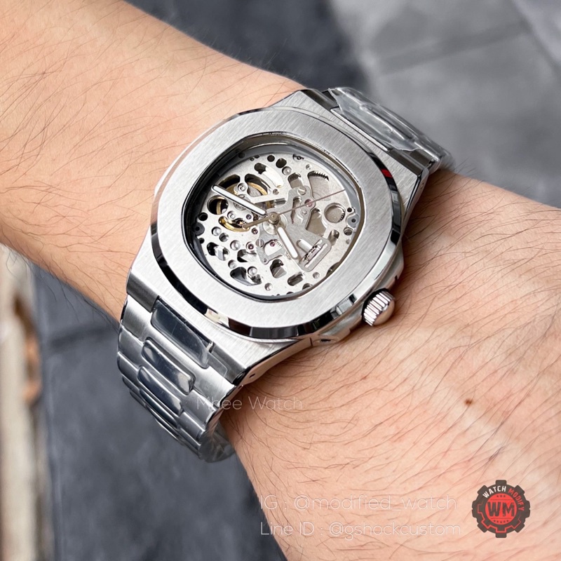 Seiko Mod Skeleton PP Style very premium edition 24jewels | Shopee Thailand