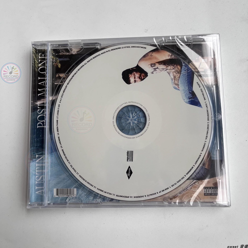 Post Malone Austin 2023 Music Original CD Album [Sealed] | Shopee Thailand