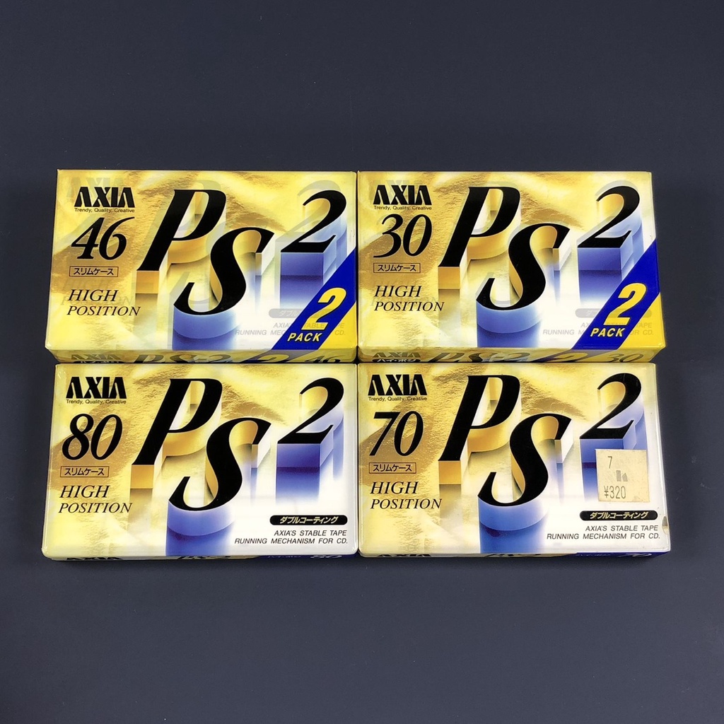 เทปการ์ด AXIA PS2 เทปเสียงเปล่าของใหม่ | Shopee Thailand