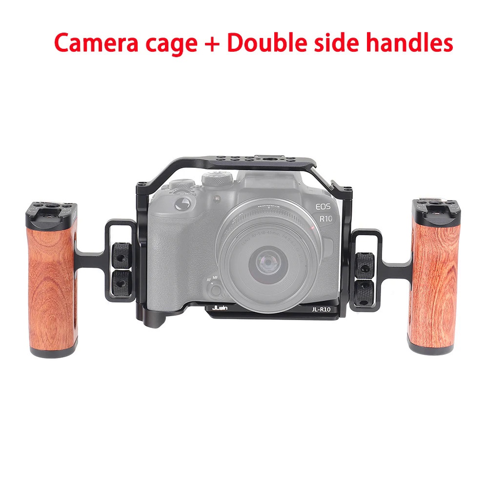 กล้องกรง R10 DSLR กล้องกรงสำหรับ Canon EOS R10กระต่ายกรงกล้อง Rig ...