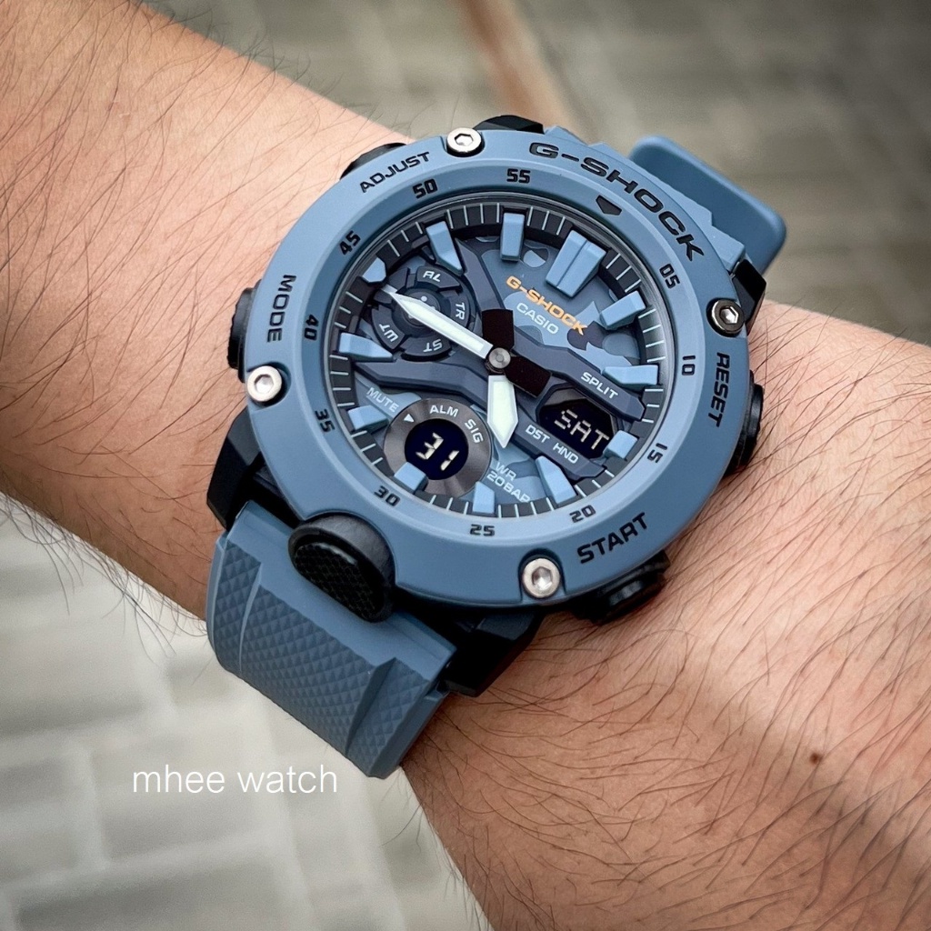 G-Shock Carbon Core Guard รุ่น GA-2000 สีพิเศษ หน้าปัดพราง | Shopee ...