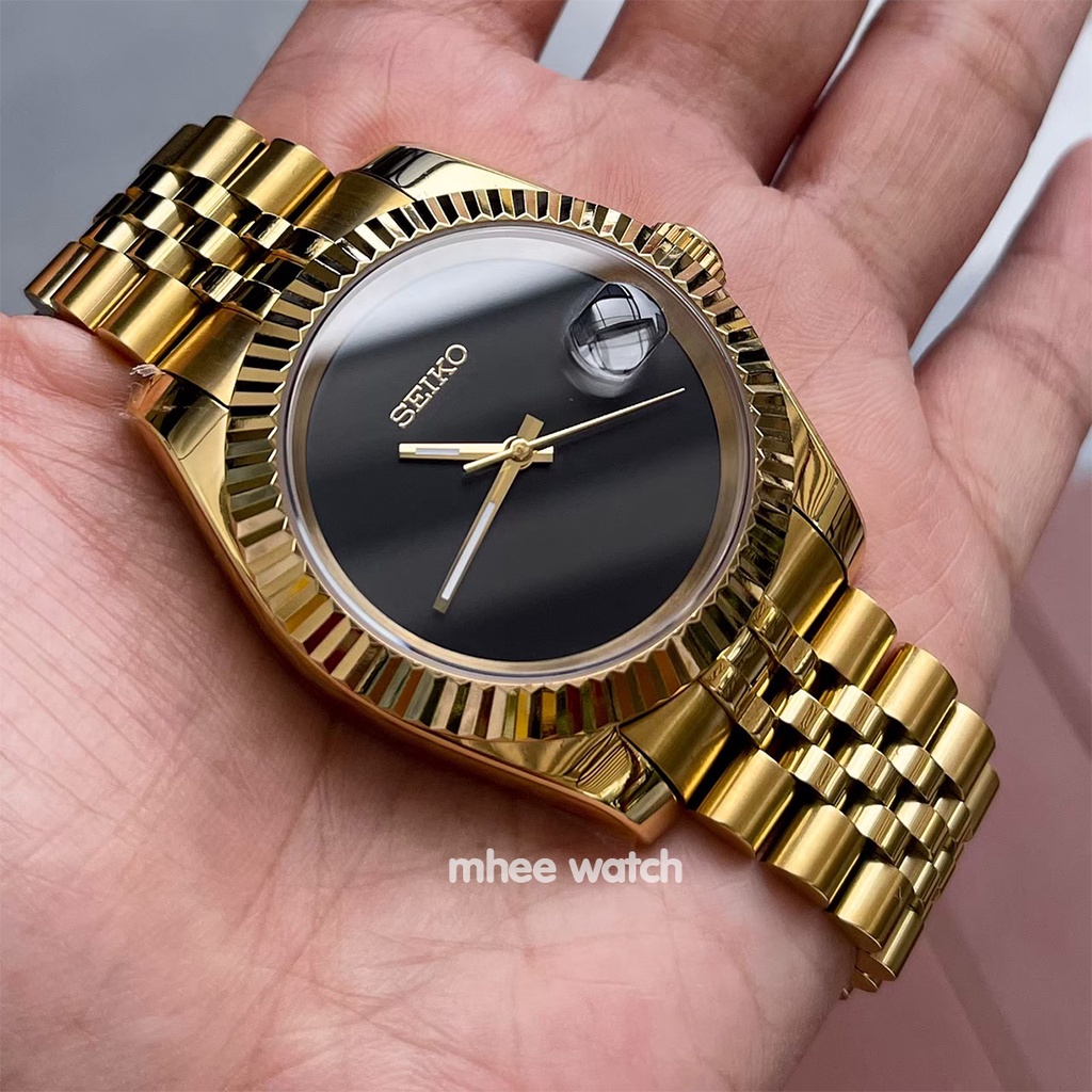 Seiko Modified Onyx Dial Golden Jubilee | Shopee Thailand