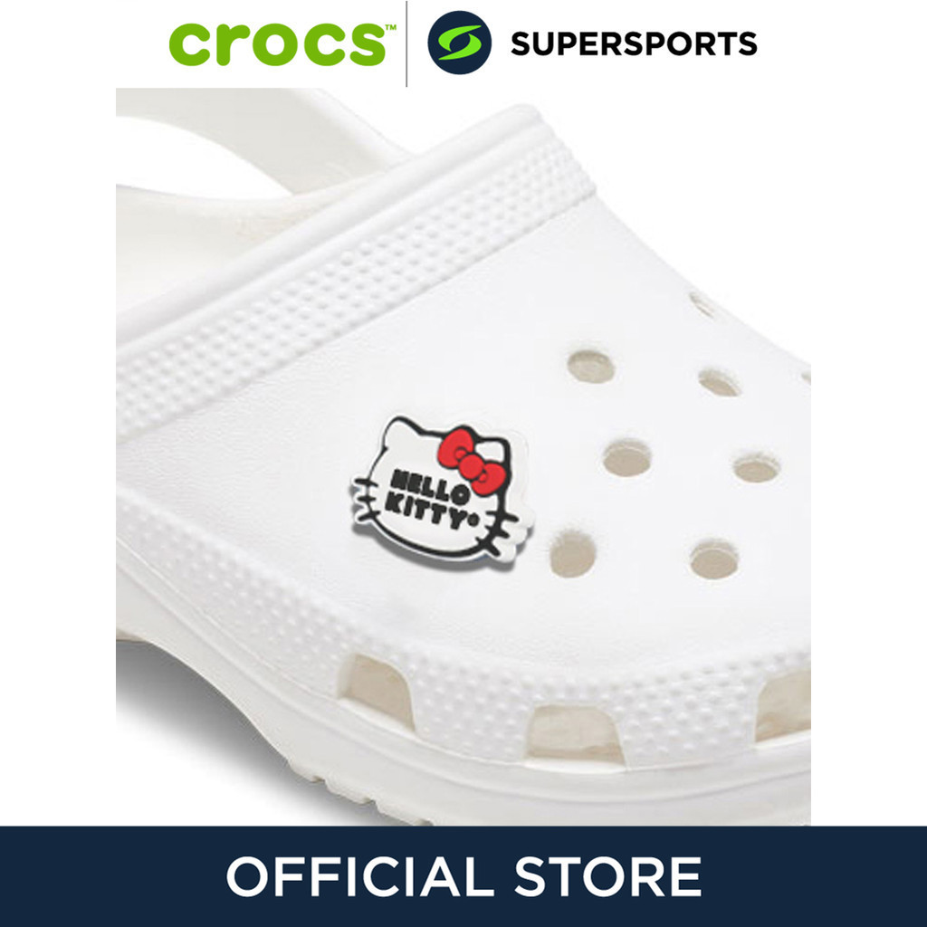 CROCS Jibbitz Kitty Logo Head ตัวติดรองเท้า | Shopee Thailand