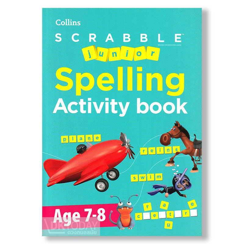 DKTODAY หนังสือ SCRABBLEJUNIOR SPELLING ACTIVITY BOOK AGE 7-8 | Shopee ...