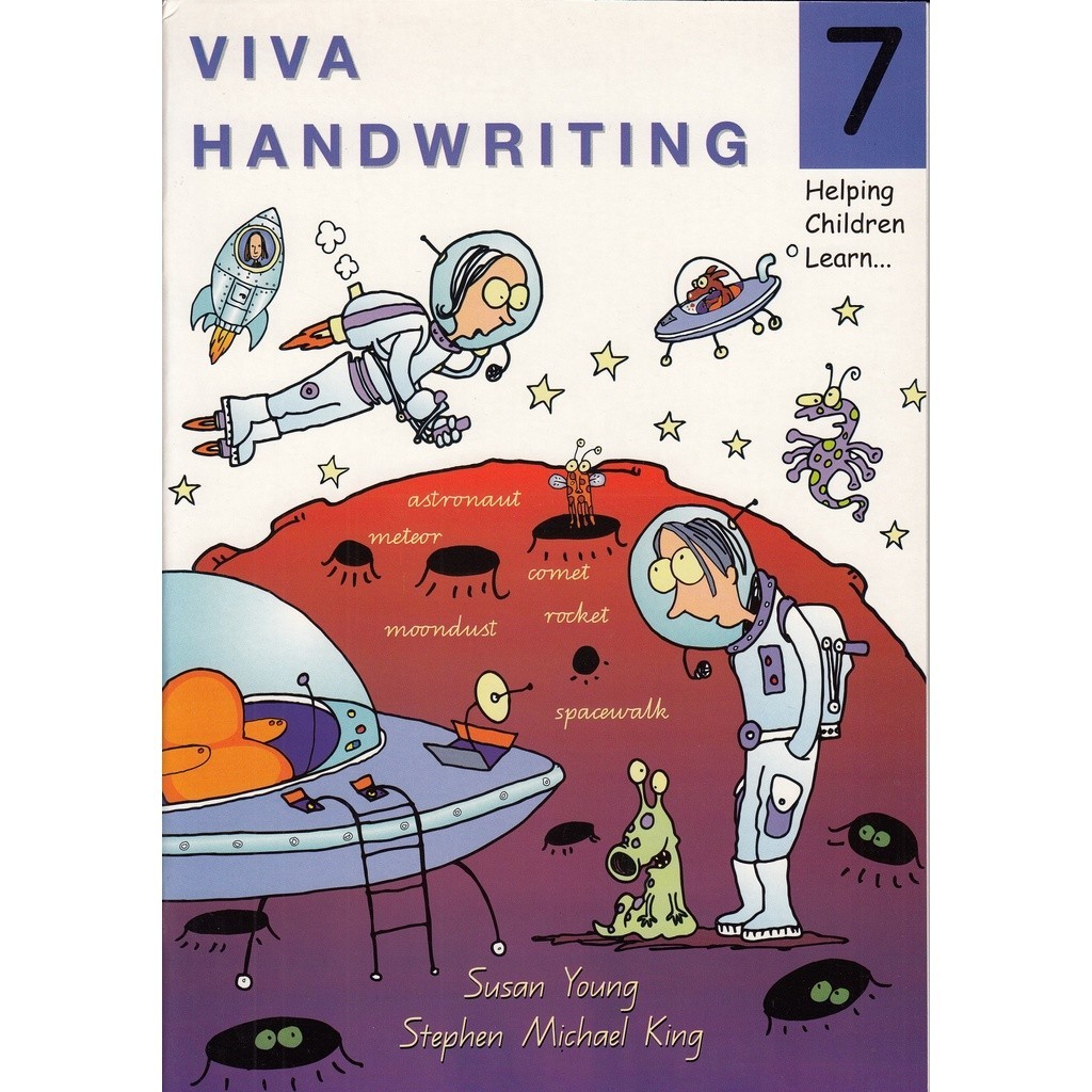 DKTODAY หนังสือ VIVA HANDWRITING BOOK 7 (VIVA BOOKS) **หนังสือสภาพเก่า ...