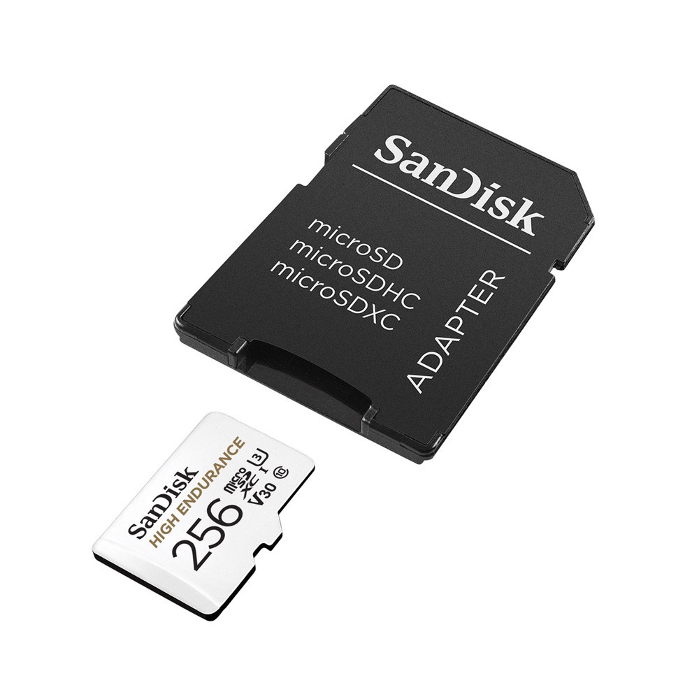 เมมโมรี่การ์ด SanDisk High Endurance MicroSDHC Class 10 256GB (SDSQQNR ...