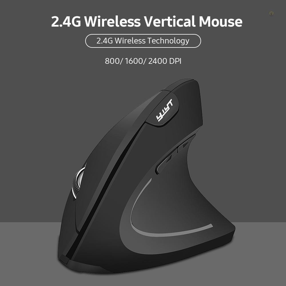 YWYT 2.4G Wireless Vertical Mouse Ergonomic Vertical Mouse Upright ...