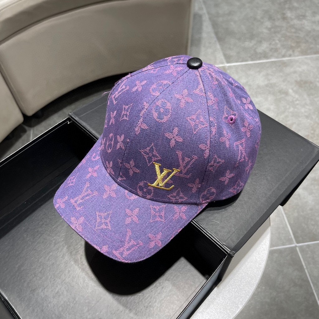 Lv Classic Baseball Cap Versatile Fashionable And Versatile ความ ...