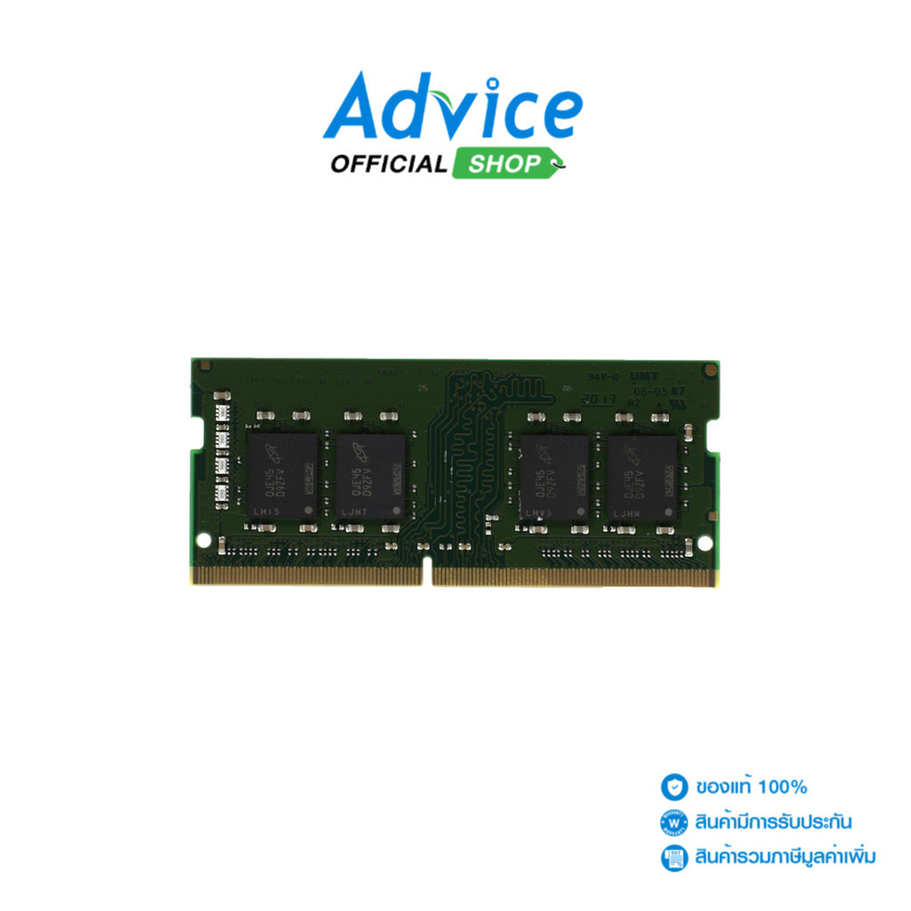 KINGSTON RAM DDR4(3200, NB) 16GB VALUE RAM (KVR32S22S8/16) - A0133768 ...