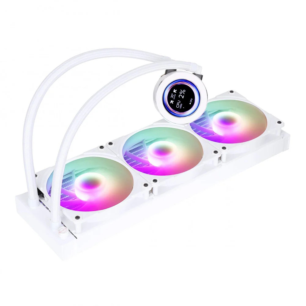 CPU LIQUID COOLER SAMA SM360LD (WHITE) | Shopee Thailand