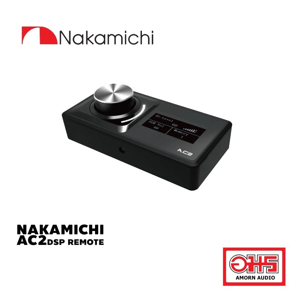NAKAMICHI AC2 DSP REMOTE รีโมทสำหรับเครื่องเล่น DSP NAKAMICHI AMORNAUDIO อมรออดิโอ | Shopee Thailand