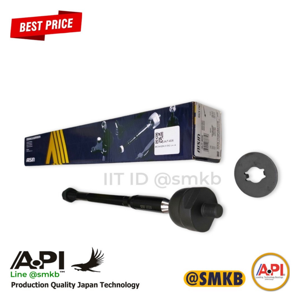 ลูกหมากแร็ค AISIN JAJT-4026 OEM Toyota Vigo 2wd 4wd Prerunner Innova ...