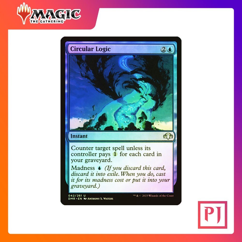 [MTG] Circular Logic [DMR] [BLUE] [UNCOM] [FOIL] [ENG] (การ์ดเมจิค ...